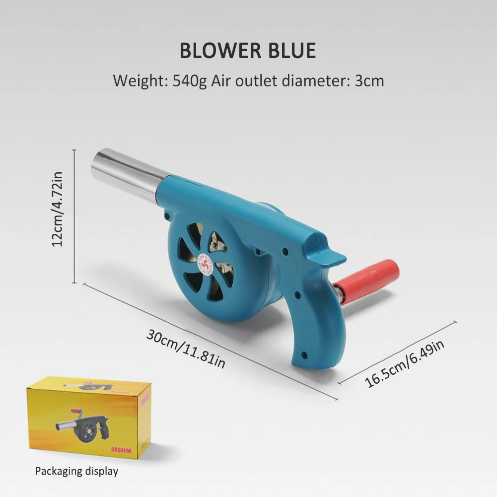Portable Hand Crank Air Blower Fire Starter | Outdoor Survivors